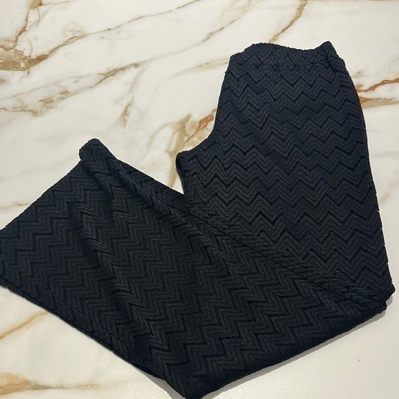 J Valdi | Swim | J Valdi Cover Up Black Zigzag Patterned Pants | Poshmark
